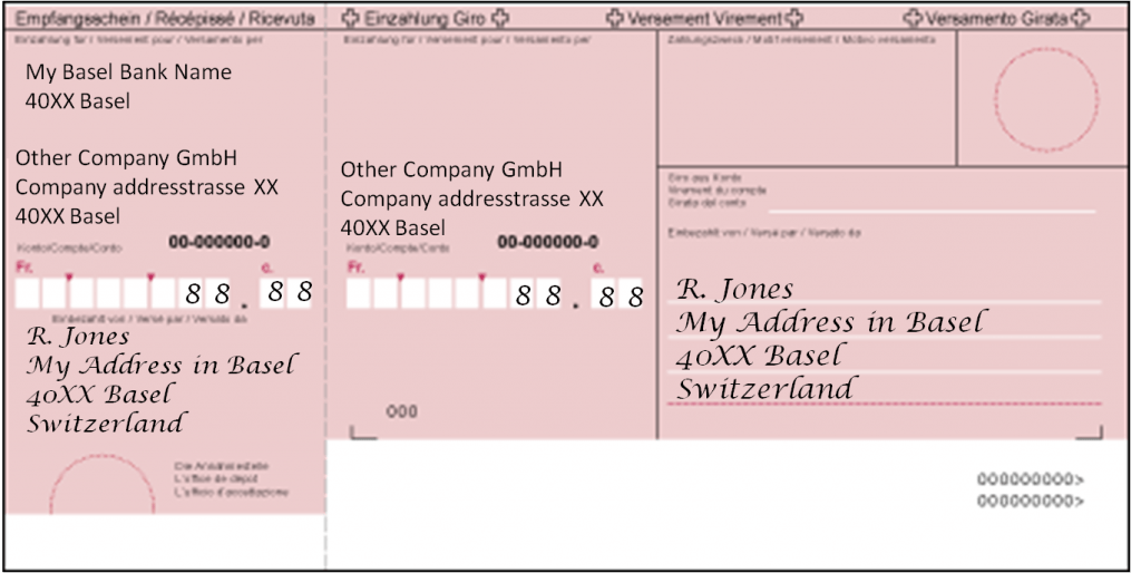 red payment slip basel – Life In Basel